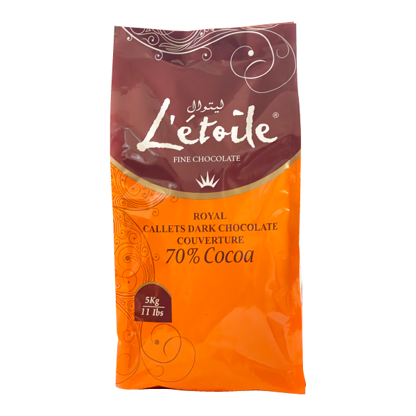 Royal Dark Chocolate Callets 70% 5kg | PMC