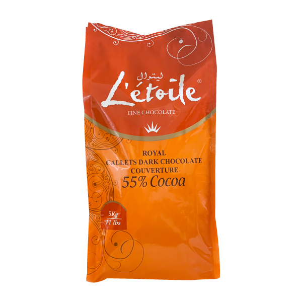 Royal Dark Chocolate Callets 55% 5kg | PMC